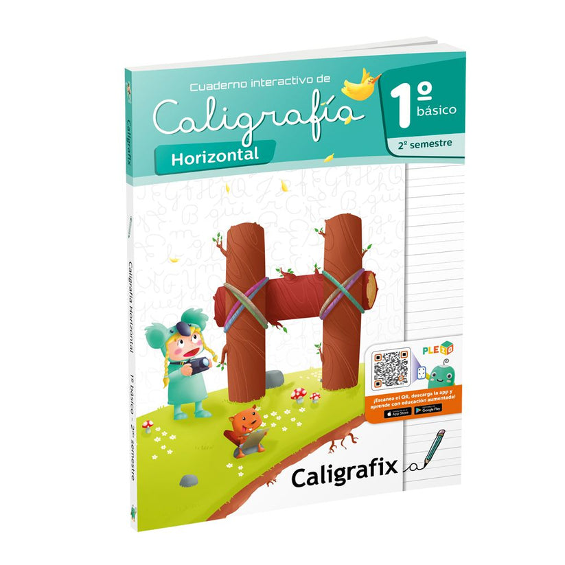 Cuaderno Caligrafia Horizontal 1° Basico Segundo Semestre Caligrafix La Princesita 